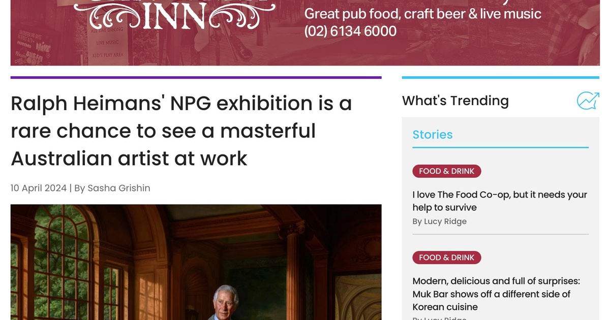 Ralph Heimans' NPG exhibition is a rare chance to see a masterful ...
